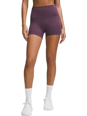 Lululemon Wunder Train High-Rise 4" Short Grape Thistle