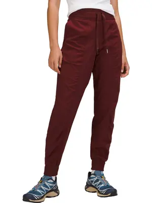 Lululemon Dance Studio Mid-Rise Jogger Red