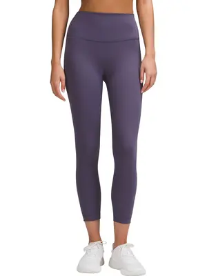 Lululemon Wunder Train High-Rise Crop 23" Nightfall