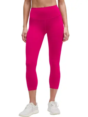 Lululemon Wunder Train High-Rise Crop 23" Passionate
