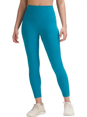 Lululemon Wunder Train High-rise Tight 25" Hawaiian Blue