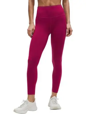 Lululemon Wunder Train High-rise Tight 25" Magenta Smoke