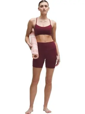 Lululemon Align™ High-rise Short 6 - Burgundy Bay