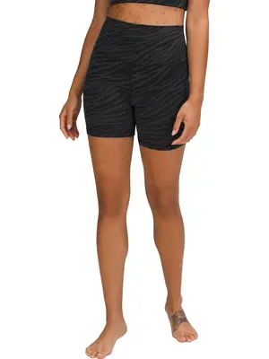Lululemon Align™ High-Rise 6" Short Printed