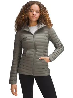 Lululemon Pack It Down Jacket Grey Sage