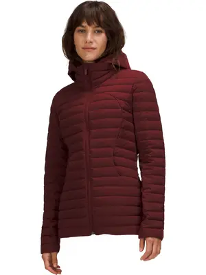 Lululemon Pack It Down Jacket Red Merlot