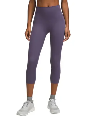 Lululemon Wunder Train High-Rise Crop 21 Nightfall
