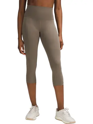 Lululemon Wunder Train High-Rise Crop 21 Nomad