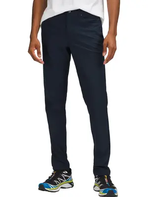 Lululemon Slim-Fit 5-Pocket Pants With ABC Technology Navy