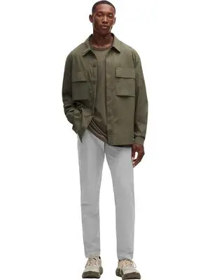 Lululemon Slim-fit 5-pocket Pants With Abc Technology - Silver Drop