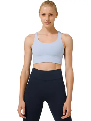 Lululemon Lululemon Energy Longline Bra Blue