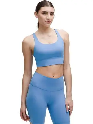 Lululemon Energy Longline Bra - Pool Party