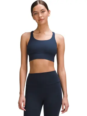 Lululemon Energy Longline Bra - True Navy
