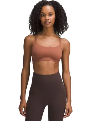 Lululemon Flow Y Bra Nulu Ancient Copper