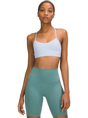 Lululemon Flow Y Bra Nulu Blue