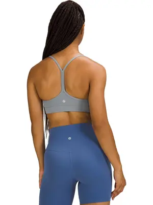 Lululemon Flow Y Bra Nulu Grey