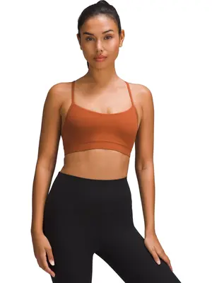 Lululemon Flow Y Bra Nulu Sable