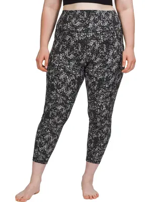 Lululemon Align™ High-Rise 25" Leggings With Pockets Blossom Overlay Starlight Multi