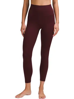 Lululemon Align™ High-Rise 25" Leggings With Pockets Garnet