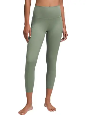 Lululemon Align™ High-Rise 25" Leggings With Pockets Grey Eucalyptus