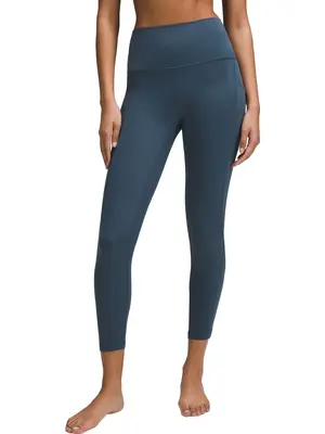 Lululemon Align™ High-Rise 25" Leggings With Pockets Iron Blue