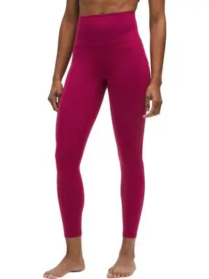 Lululemon Align™ High-Rise 25" Leggings With Pockets Magenta Smoke