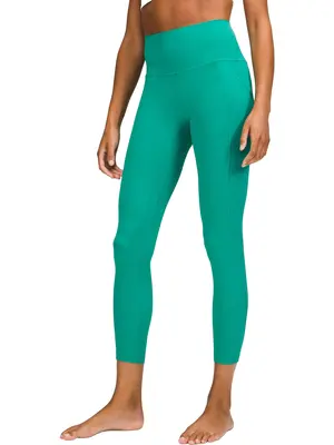 Lululemon Align™ High-Rise 25" Leggings With Pockets Maldives Green