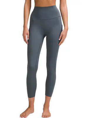 Lululemon Align™ High-Rise 25" Leggings With Pockets Oil Grey