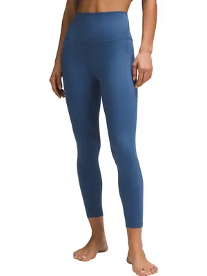 Lululemon Align™ High-Rise 25" Leggings With Pockets Pitch Blue