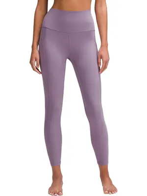 Lululemon Align™ High-Rise 25" Leggings With Pockets Purple Ash