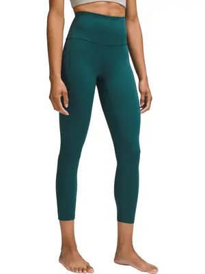 Lululemon Align™ High-Rise 25" Leggings With Pockets Storm Teal