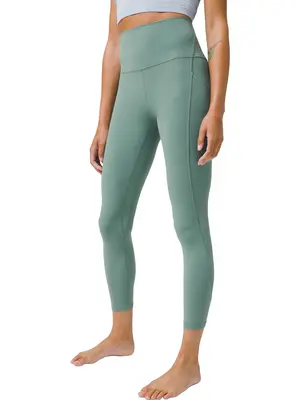 Lululemon Align™ High-Rise 25" Leggings With Pockets Tidewater Teal