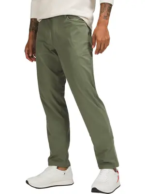 Lululemon ABC Classic-Fit Five Pocket Pant 32L Green