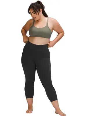 Lululemon Lululemon Align™ High-Rise Crop With Pockets 23" Grey