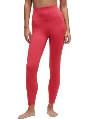 Lululemon Align™ High-rise Pant With Pockets 25" Desert Red