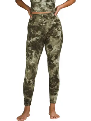 Lululemon Align™ High-Rise Pant With Pockets 25" Diamond Dye Light Sage Medium Olive