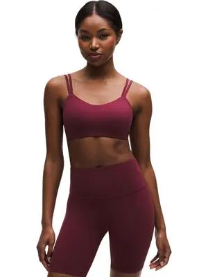 Lululemon Like A Cloud Bra - Burgundy Bay