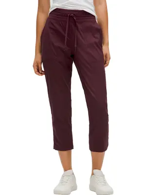 Lululemon Dance Studio Mid-Rise Cropped Pant Garnet