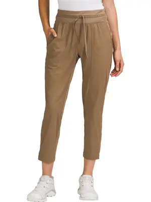 Lululemon Dance Studio Mid-Rise Cropped Pant Khaki