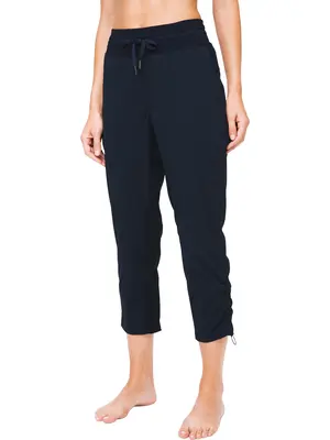 Lululemon Dance Studio Mid-Rise Cropped Pant Navy
