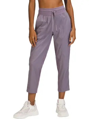 Lululemon Dance Studio Mid-Rise Cropped Pant Purple