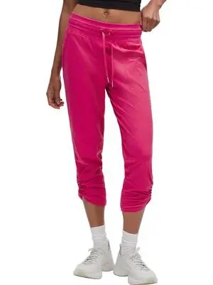 Lululemon Dance Studio Mid-Rise Cropped Pant Raspberry Coulis