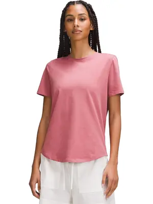 Lululemon Lululemon Love Crewneck T-Shirt Brier Rose