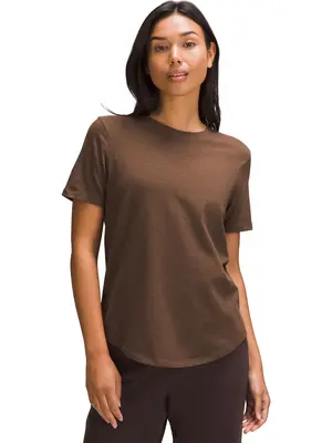 Lululemon Lululemon Love Crewneck T-Shirt Heathered Java