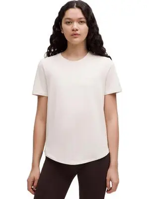 Lululemon Lululemon Love Crewneck T-Shirt Light Ivory