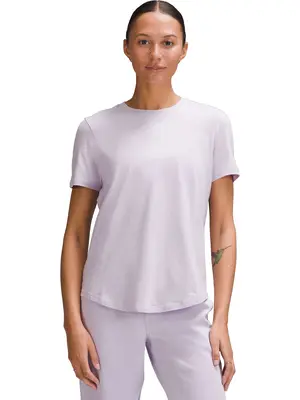 Lululemon Lululemon Love Crewneck T-Shirt Lilac Ether