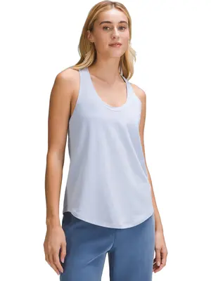 Lululemon Lululemon Love Tank Top Blue Linen