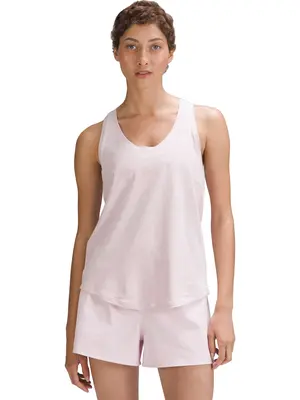 Lululemon Lululemon Love Tank Top Heathered Meadowsweet Pink