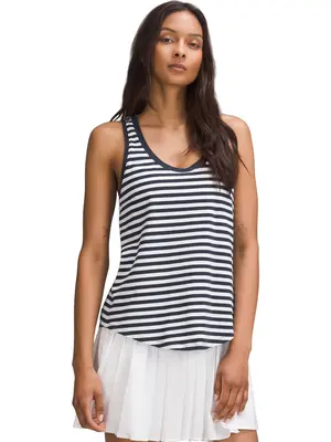 Lululemon Lululemon Love Tank Top True Stripe True Navy White