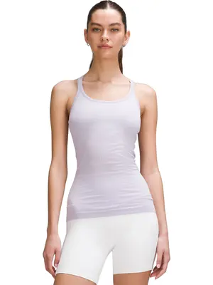 Lululemon Ebb To Street Tank Top Lilac Ether